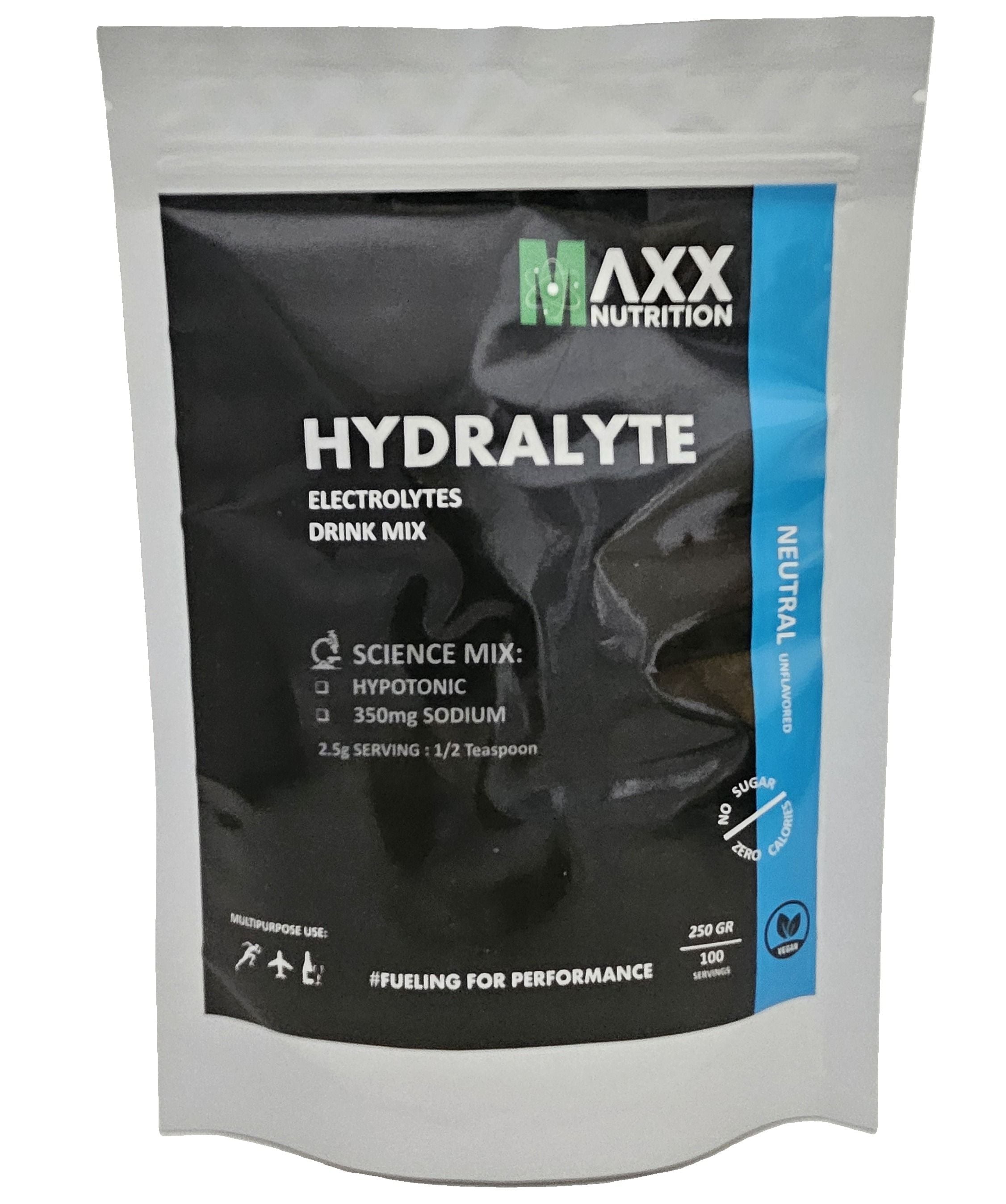 MAXX NUTRITION HYDRALYTE NEUTRO -250g – Rider Lab.