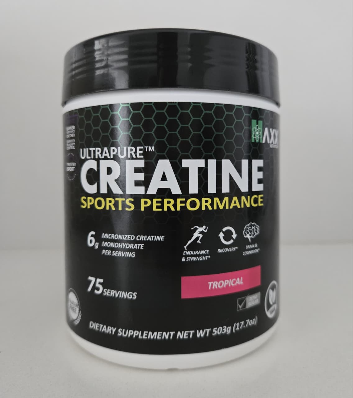 MAXX NUTRITION ULTRAPURE™ CREATINE: TROPICAL - 500g – Rider Lab.