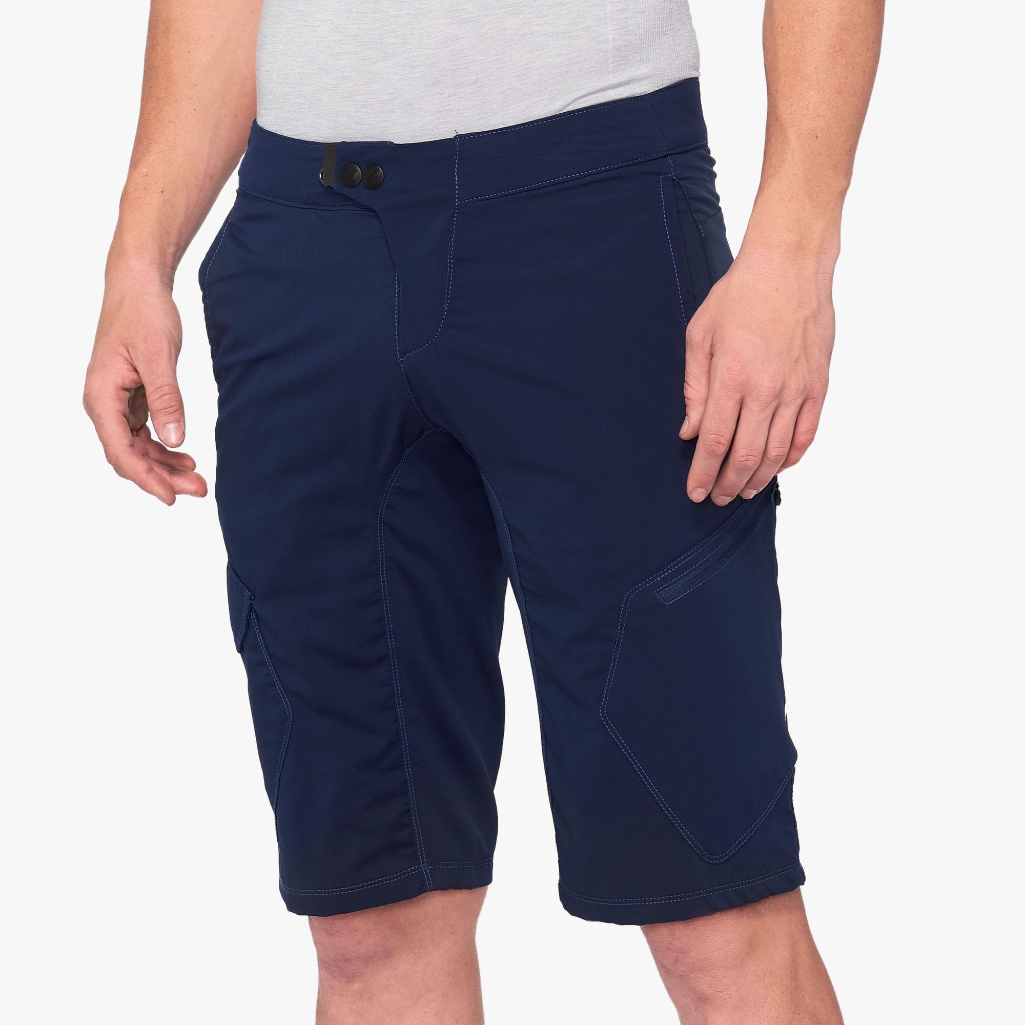 100% RIDECAMP Shorts Navy – Rider Lab.